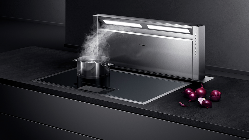 Table ventilation 400 series Stainless steel Width 120 cm | Kitchen ...