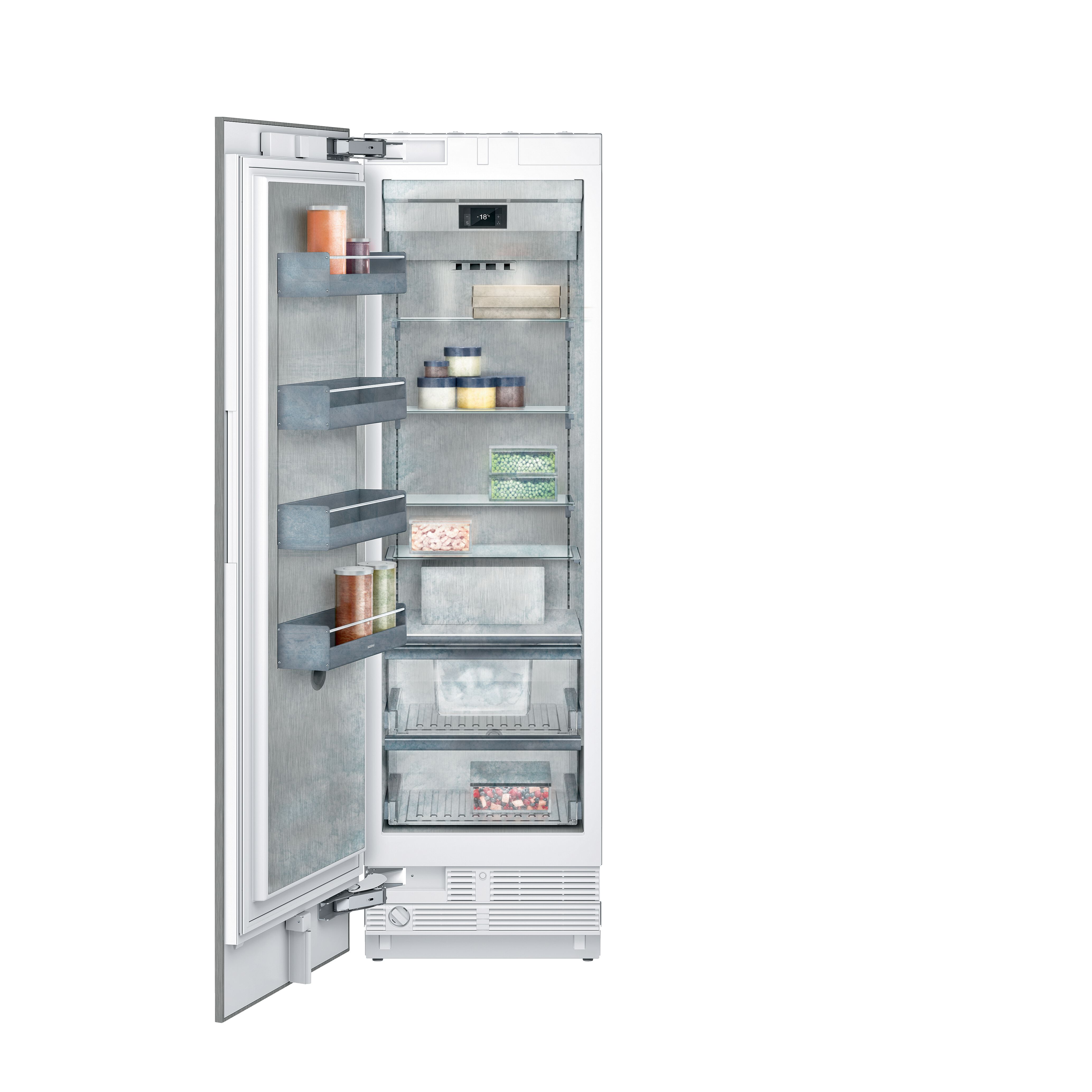 Vario freezer 400 series Fully integrated Niche width 61 cm, Niche ...
